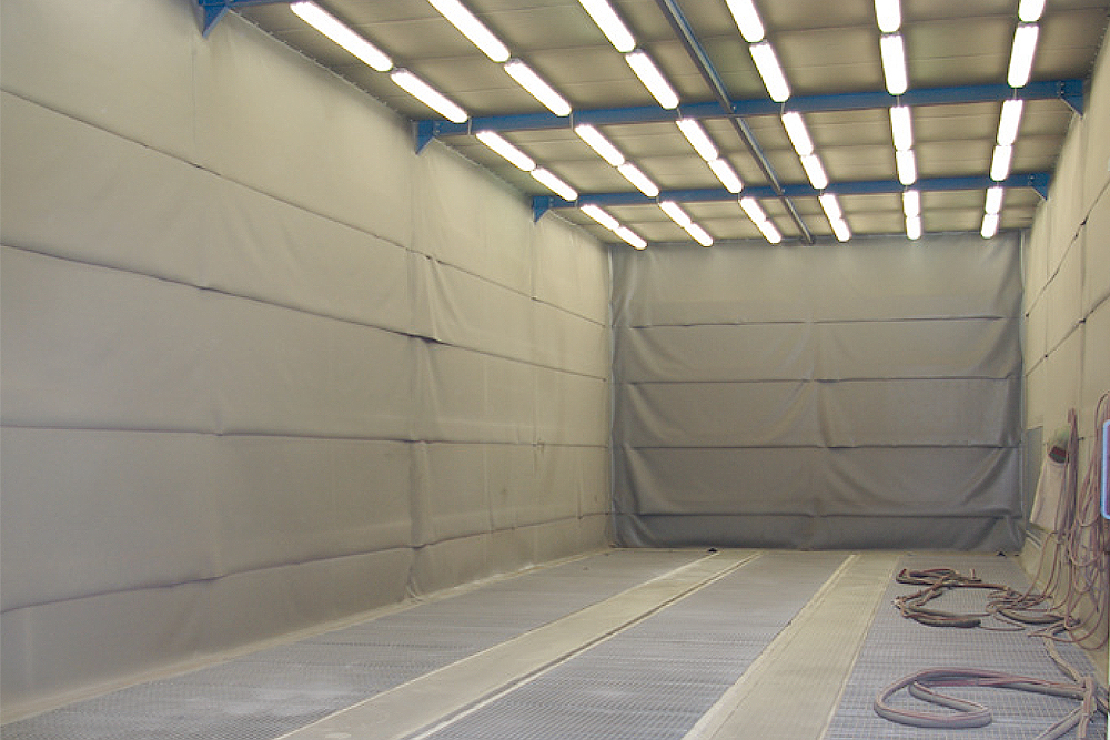 Design, manufacture and installation of a large capacity blasting box ...