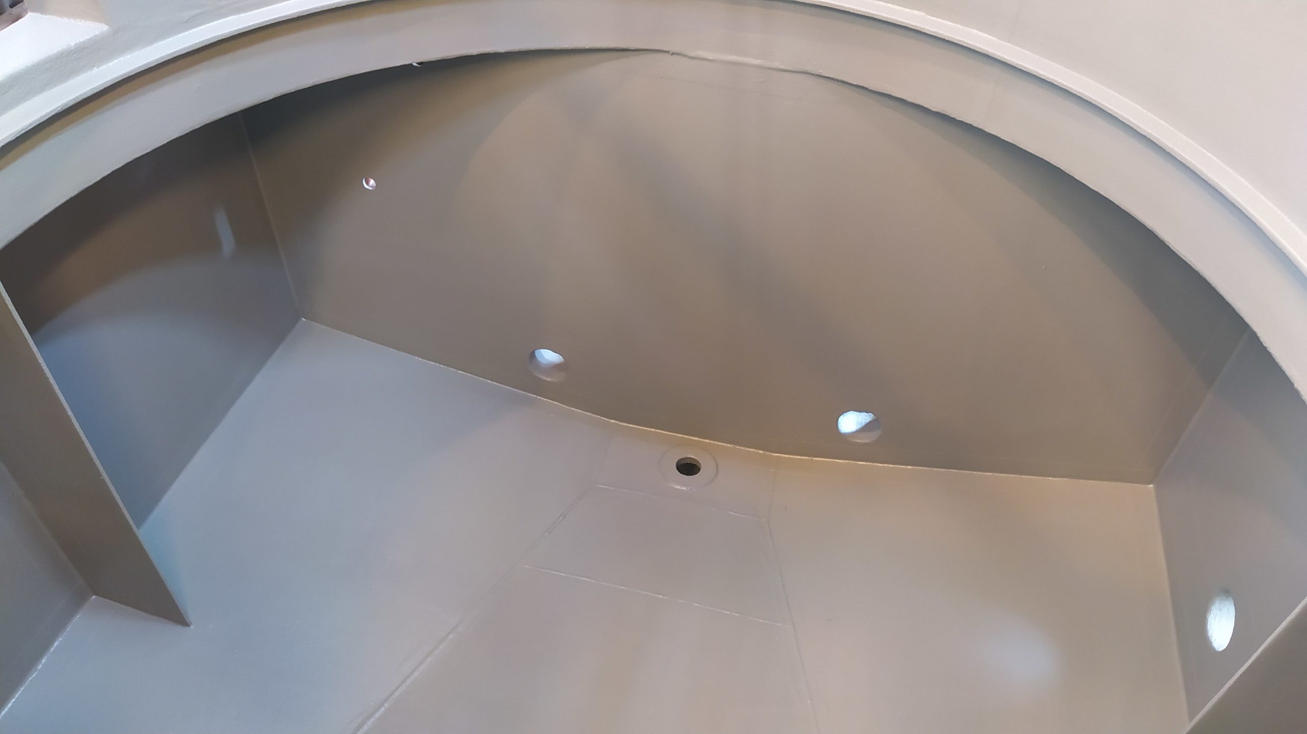 Renovation of the corrosion protection of the absorber’s internal parts ...