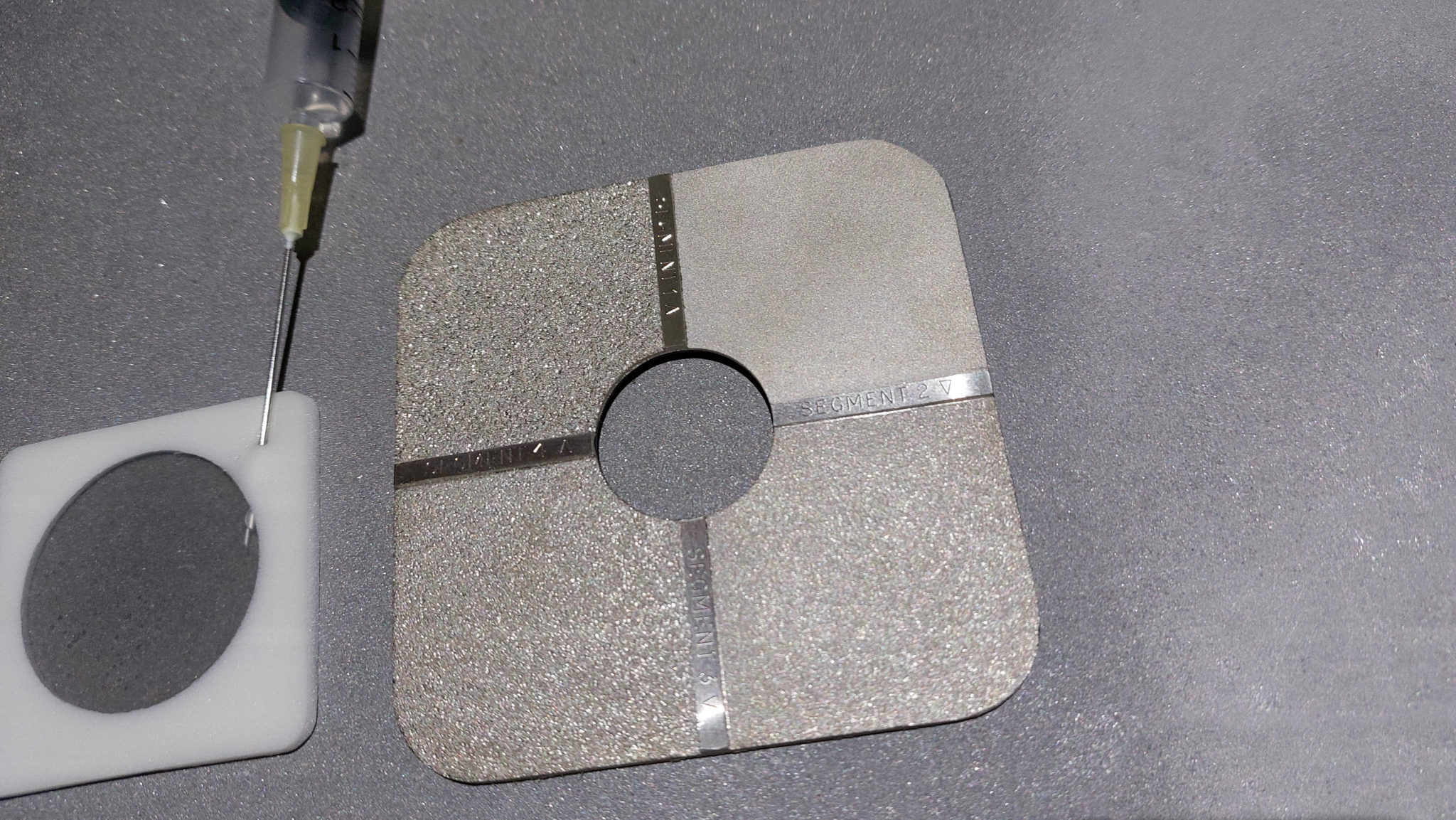 Corrosion protection of the internal parts of the decontamination tank ...
