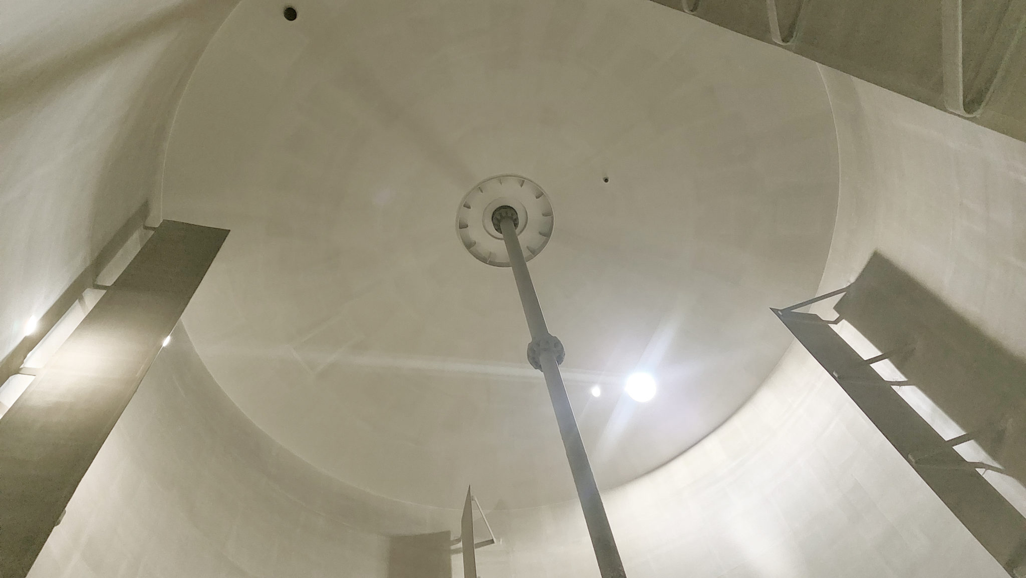 Renovation of corrosion protection of the internal parts of the ...